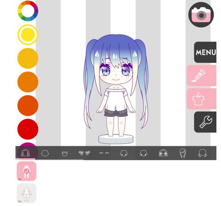 CHARAT CHOCOでアバターつくってみた。 - ハマログ